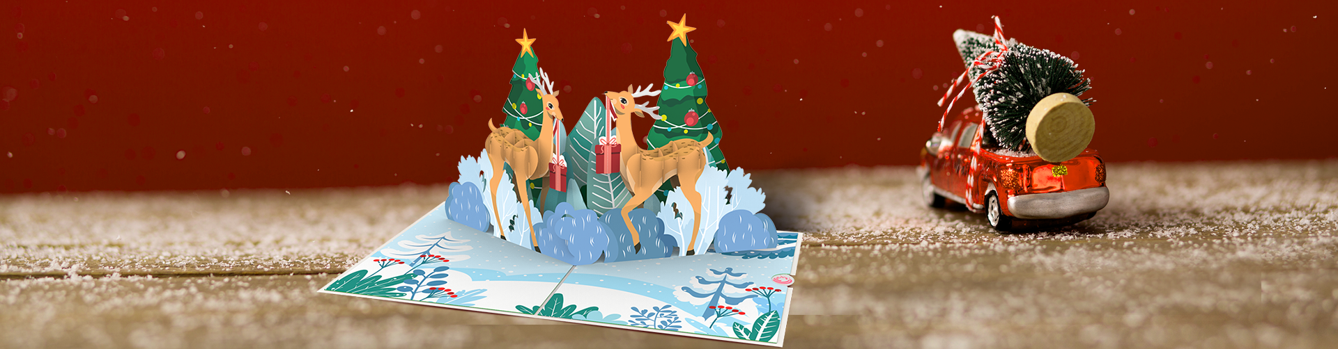 Pop Up Card Christmas What's New On Holiday Season Unipop