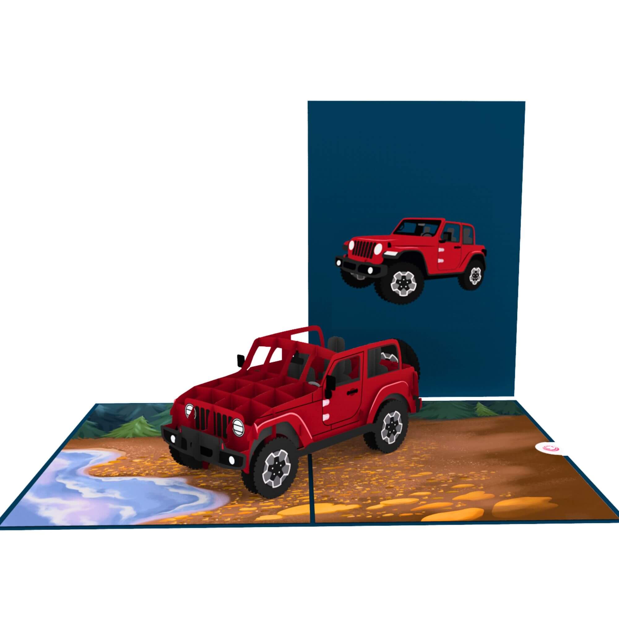 Off-road Vehicle Pop Up Card I Unipop Cards